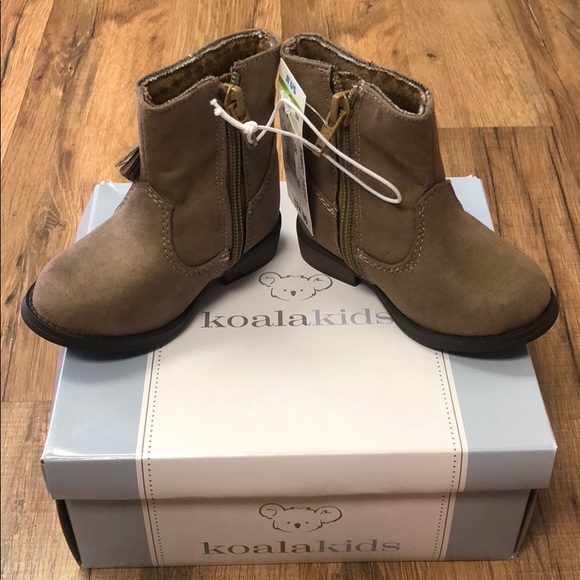 Koala Kids | Shoes | Koala Kids Toddler Girls Brown Boots Nib | Poshmark